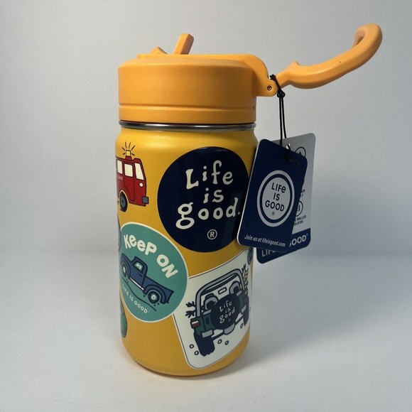 Life Is Good | Dining | Nwt Life Is Good Stainless Steel Kid Water ...